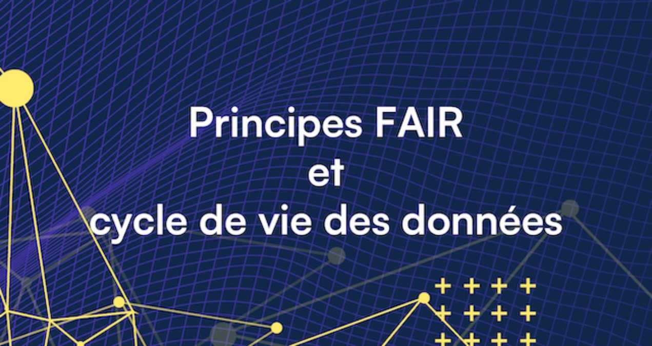 Nouveau webinaire Principes FAIR et cycle de vie des données ...